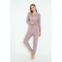 Confeo Pyjama in Lila - XXL