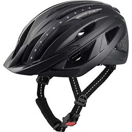Alpina HAGA LED Helm black matt 51-56 cm