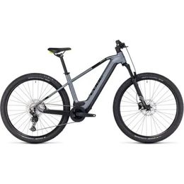 Cube Reaction Hybrid Pro 750 Wh E-Bike Hardtail Diamant 29" flashgrey'n'green 21"/XL