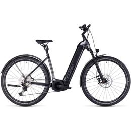 Cube Nuride Hybrid SLT 750 Wh Allroad E-Bike Easy Entry 28" grey'n'metal 54 cm/M