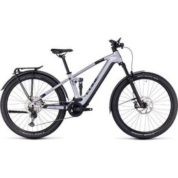 Cube Stereo Hybrid 120 Race 750 Wh Allroad E-Bike Fully 29" polarsilver'n'black 20"/L