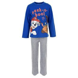 PAW PATROL Schlafanzug Marshall Chase Kinder Jungen Pyjama Schlaf-set (2 tlg)