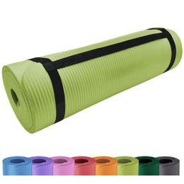 BURI Yogamatte PROMIC Pilates Yogamatte Fitnessmatte Aerobicmatte Gymnastikmatte