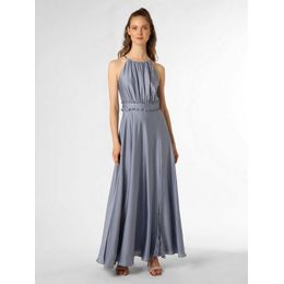 Swing Abendkleid, blau|grau