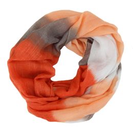 Ella Jonte Loop, orange blau grün oder rosa Batik Schlauchschal