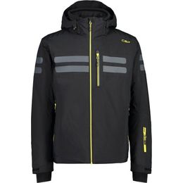 CMP Skijacke MAN JACKET ZIP HOOD NERO