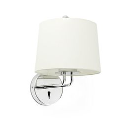 Lorefar (FARO) Faro MONTREAL chrom/beige Wandleuchte E27