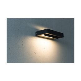 Heitronic LED Wandleuchte CORDOBA 12W 600lm warmweiß IP54 schwenkbar