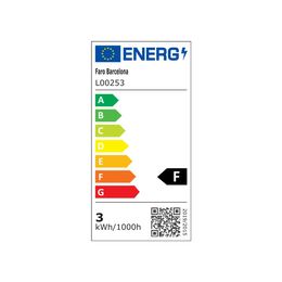 Lorefar (FARO) Faro TASK Tischleuchte tragbar weiß 2W warmweiß 263lm IP54 EEK F [A-G]