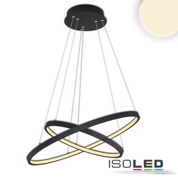 Fiai IsoLED ISOLED Hängeleuchte Ring 18W+23W schwarz warmweiß 3000K EEK G [A-G]