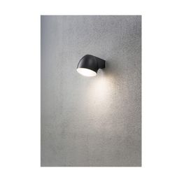 Konstsmide Ferrera Außen Wandleuchte schwarz 2x 4W Highpower LED warmweiß 240lm EEK G [A-G]