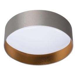 Kanlux Rifa LED Deckenleuchte 17,5W 3000K Warmweiß grau gold IP20 1450lm