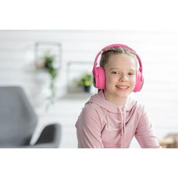 ONANOFF Kopfhörer für Kinder Konzentration Geräuschunterdrückung Bluetooth in Pink