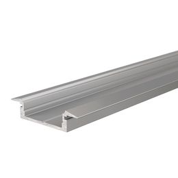 Deko-Light T Profil flach Serie ET-01-15 Aluminium Silber Länge 2m LED Streifen bis 16,3 mm