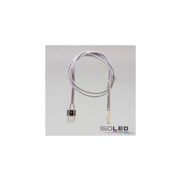 Fiai IsoLED MiniAMP male-Stecker zu Clip-Kabelanschluss (max. 3A) für 2-pol. IP20 LED Streifen mit Breite 10mm