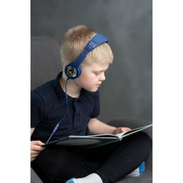ONANOFF Kopfhörer für Kinder Basic Dunkelblau Lautstärkenbegrenzung 85dB