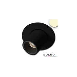 Fiai IsoLED LED Einbauleuchte Pipe MiniAMP schwarz 3W 24V DC warmweiß dimmbar EEK G [A-G]