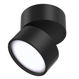 Maytoni LED Deckenleuchte Onda 12W 4000K 700lm 85mm schwarz EEK G [A-G]