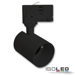 Fiai IsoLED ISOLED 3-PH Schienen-Adapter Mini für GU10-Spots schwarz matt