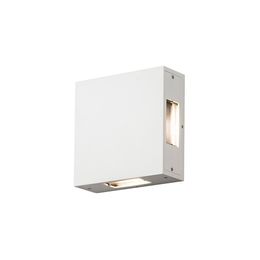 Konstsmide Cremona Außen Wandleuchte Highpower LED 4x 3W weiß warmweiß 900lm IP54 EEK G [A-G]