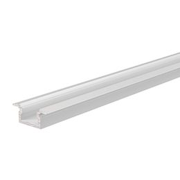 Deko-Light T Profil flach Serie ET-01-05 Aluminium Weiß Länge 2m LED Streifen bis 5,7 mm