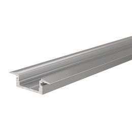 Deko-Light T-Profil flach ET-01-10 bis 11,3 mm LED Streifen Silber-matt eloxiert 2m