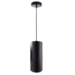 Deko-Light Pendelleuchte BARREL Ø10cm x 25cm Höhe 1x E27 - schwarz