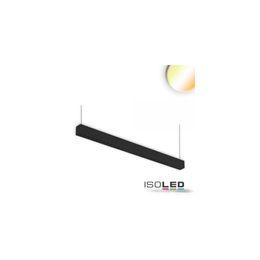 Fiai IsoLED LED Aufbau/Hängeleuchte schwarz 120cm 40W neutral/warmweiß ColorSwitch 4800lm EEK D [A-G]
