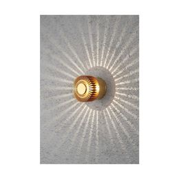 Konstsmide Monza Außen Wandleuchte Aluminium bronzefarben anodisiert 3W Highpower LED warmweiß 160lm EEK G [A-G]