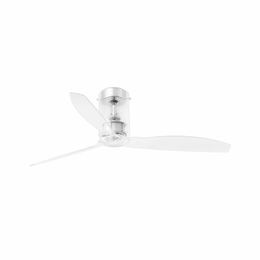 Lorefar (FARO) Faro MINI TUBE FAN transparenter Deckenventilator mit DC Motor SMART