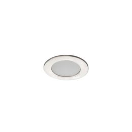 Kanlux LED Panel Feuchtraum IVIAN Ø8,3cm 4,5W 340lm warmweiß - satin nickel