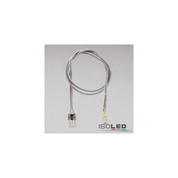 Fiai IsoLED MiniAMP male-Stecker zu Clip Kabelanschluss (max. 3A) für 2-pol. IP20 LED Streifen mit Breite 8mm