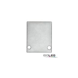 Fiai IsoLED Endkappe EC89 Aluminium eloxiert für Profil HIDE SINGLE inkl. Schrauben