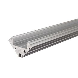 Deko-Light Eck Profil Serie EV-04-12 Aluminium Silber matt Länge 2m LED Streifen bis 13,3 mm