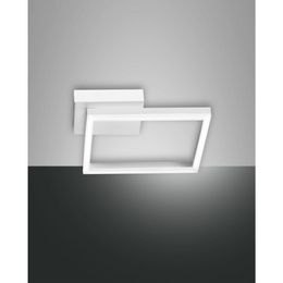 Wandleuchte Fabas Luce Bard quadrat 22W LED 1980lm dimmbar weiß EEK E [A-G]