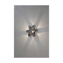 Konstsmide Pescara Außen Wandleuchte anthrazit 3W Highpower LED warmweiß 300lm EEK F [A-G]