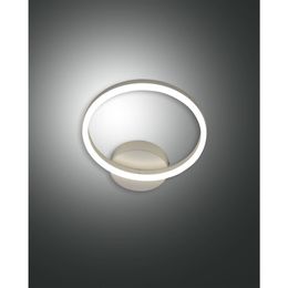 Wandleuchte Fabas Luce Giotto rund 18W LED 1620lm dimmbar weiß EEK E [A-G]