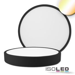 Fiai IsoLED LED Deckenleuchte PRO schwarz 30W rund 30cm ColorSwitch 2700K 3000K 4000K dimmbar EEK D [A-G]