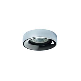 Kanlux Einbaurahmen ELNIS Ø98mm Einbau-Downlight für GU10 oder GU5.3 - chrom / anthrazitgrau L