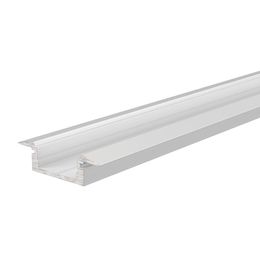 Deko-Light T-Profil flach ET-01-10 bis 11,3 mm LED Streifen weiß-matt eloxiert 2m
