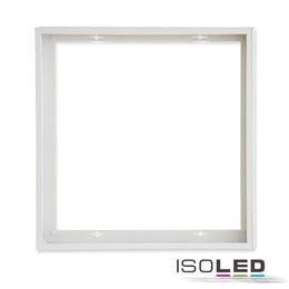 Fiai IsoLED ISOLED Aufbaurahmen weiß RAL 9016 Höhe 5cm für LED Panels 600x600 steckbare Schnellmontage