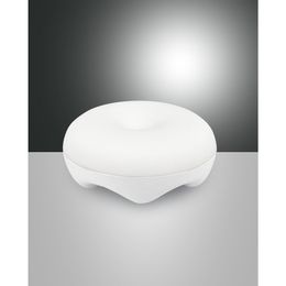 Akku Tischleuchte Fabas Luce BLUMA 3,9W LED 325lm warmweiß dimmbar - weiß EEK F [A-G]