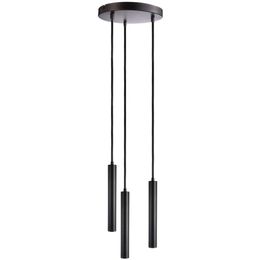 Deko-Light Dekolight Slim Pendelleuchte 15W dimmbar 2700K Schwarz 1500lm 3flammig IP20