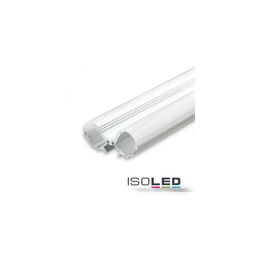Fiai IsoLED LED Leuchtenprofil LOOP13 Aluminium eloxiert inkl. opal/satinierter Abdeckung 200cm