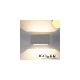 Fiai IsoLED LED Wandleuchte Up&Down 4x3W CREE silber 3000K warmweiß IP54 EEK G [A-G]