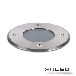 Fiai IsoLED ISOLED Bodeneinbaustrahler für GU10 Spots rund IP67 exkl. Leuchtmittel befahrbar