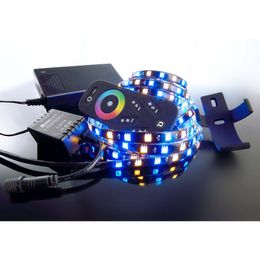 Deko-Light LED Streifen 2,5m RGB-W 38W Komplettset mit Funk Fernbedienung und Netzteil EEK G [A-G]