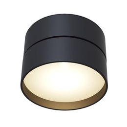 Maytoni LED Deckenleuchte Onda 18W 4000K 1100lm 120mm schwarz EEK G [A-G]