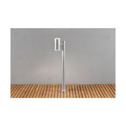 Konstsmide Ull Außen Wegeleuchte galvanisierter Stahl bruchsicher 2x 8W Highpower LED warmweiß 1400lm EEK F [A-G]