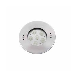 Lorefar (FARO) LED Bodeneinbaustrahler Ø18cm EDEL 18W 900lm neutralweiß 24V DC IP68